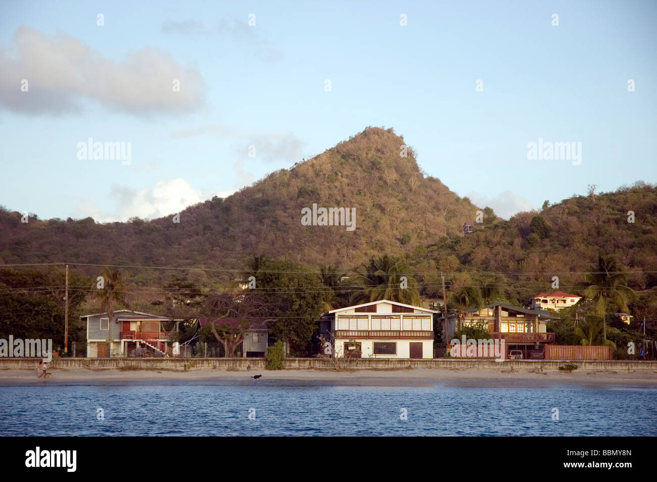 Tyrrel bay, Carriacou, Saint-Vincent and the Grenadines Stock Photo - Alamy