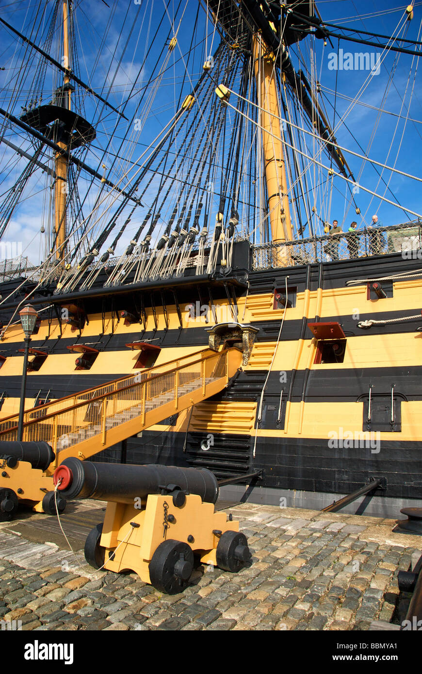 HMS Victory Portsmouth Harbour Naval Docks Stock Photo - Alamy