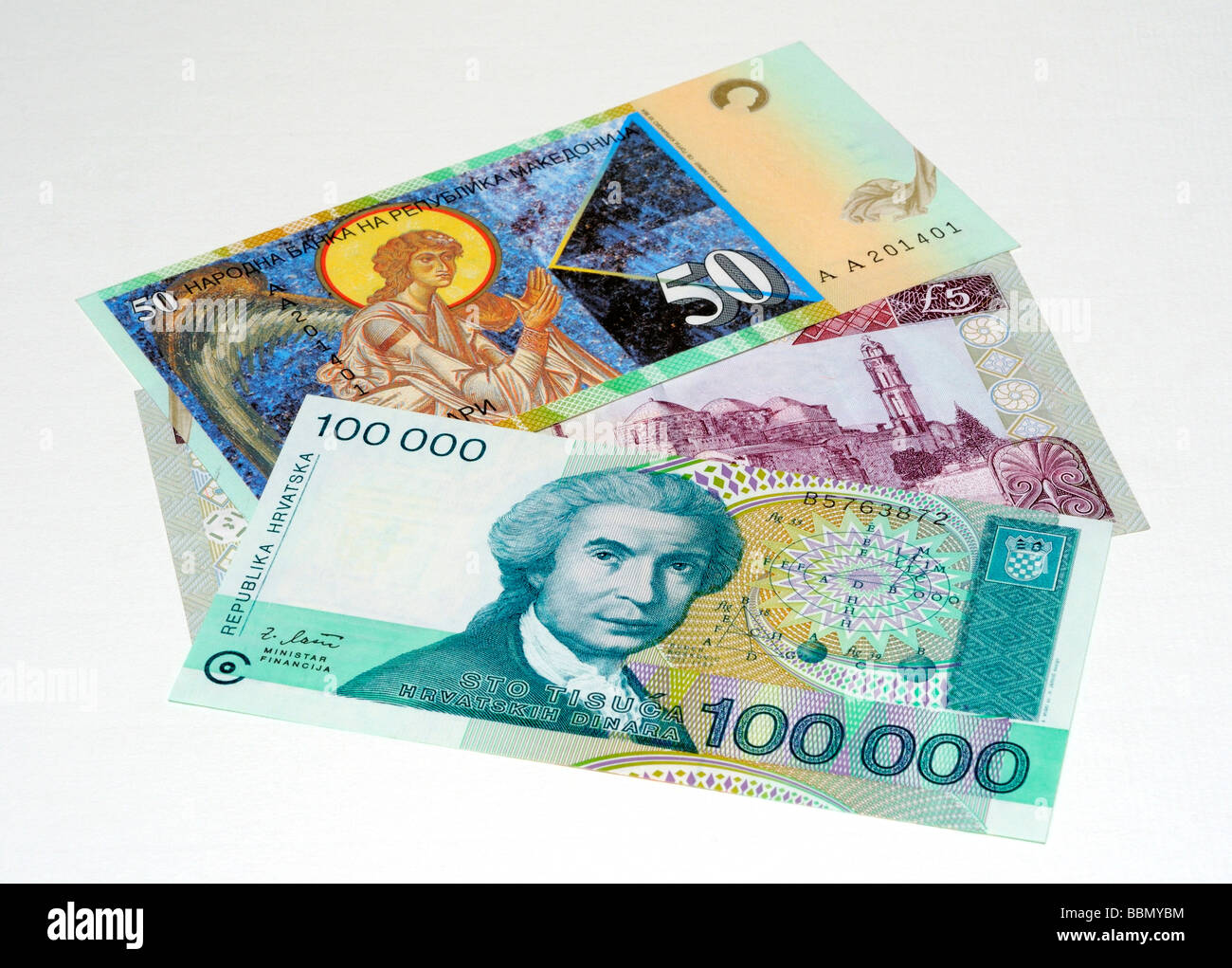 Banknotes of croatia hi-res stock photography and images - Alamy