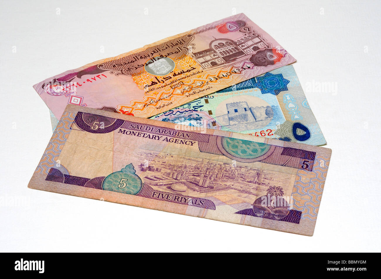 Middle East Banknotes Stock Photo - Alamy