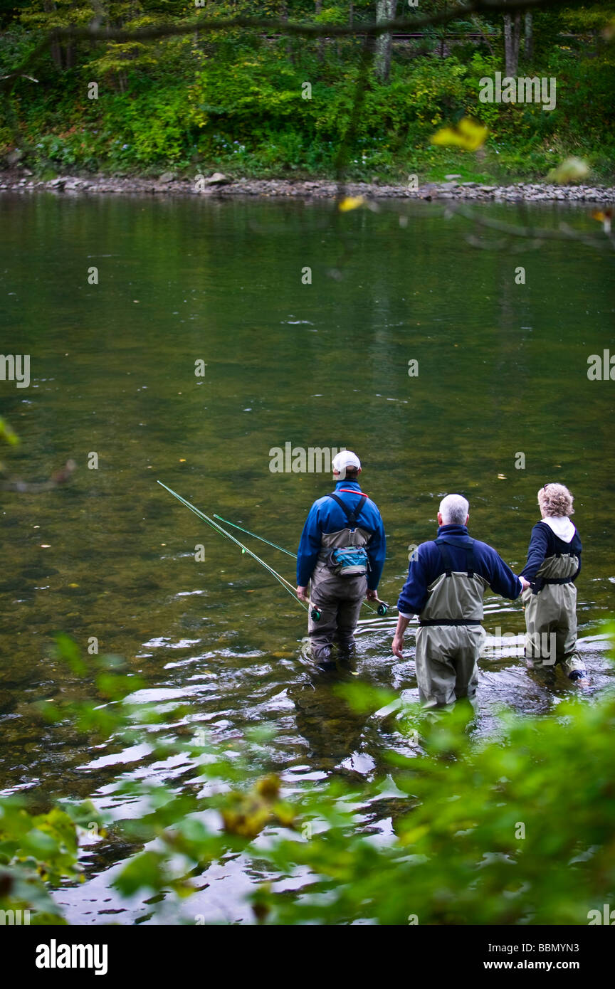 Trout River Guided Fly Fishing Stock Photo - Alamy