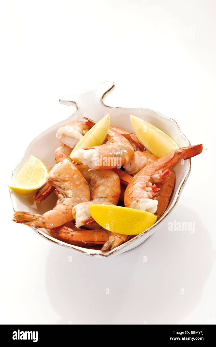 Giant prawns, pieces Stock Photo - Alamy