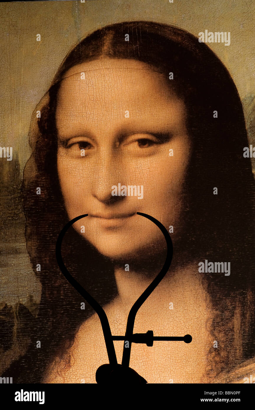 Leonardo da vinci mona lisa hi-res stock photography and images - Alamy