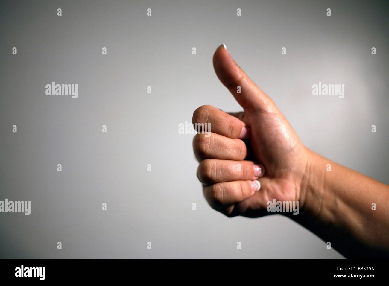 Thumb up sign Stock Photo - Alamy