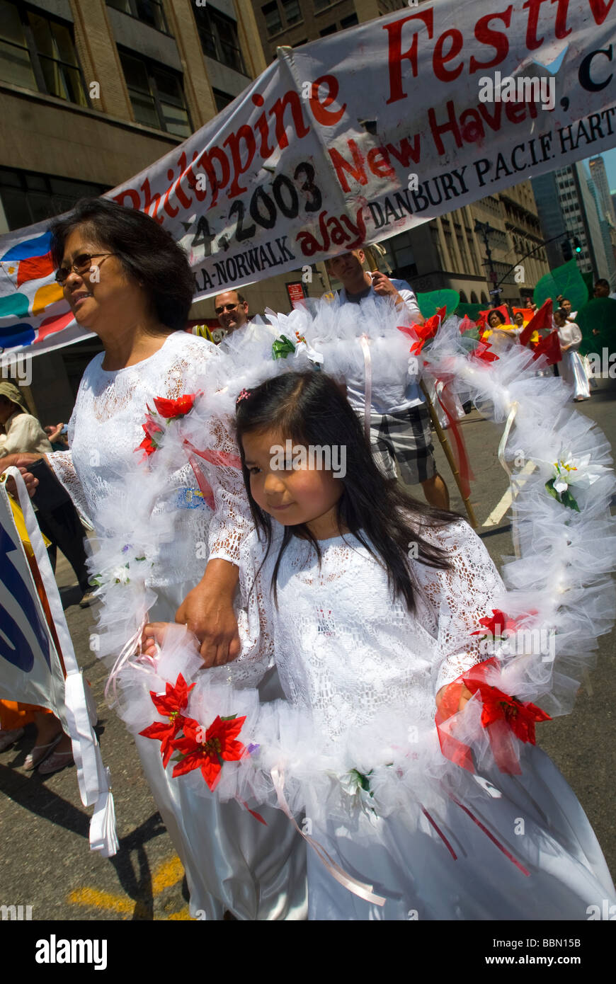 Filipino Americans from the tri state area march in the Philippines ...