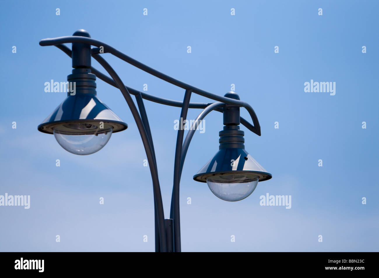 Intricately designed lamp post on Brighton beach Stock Photo - Alamy
