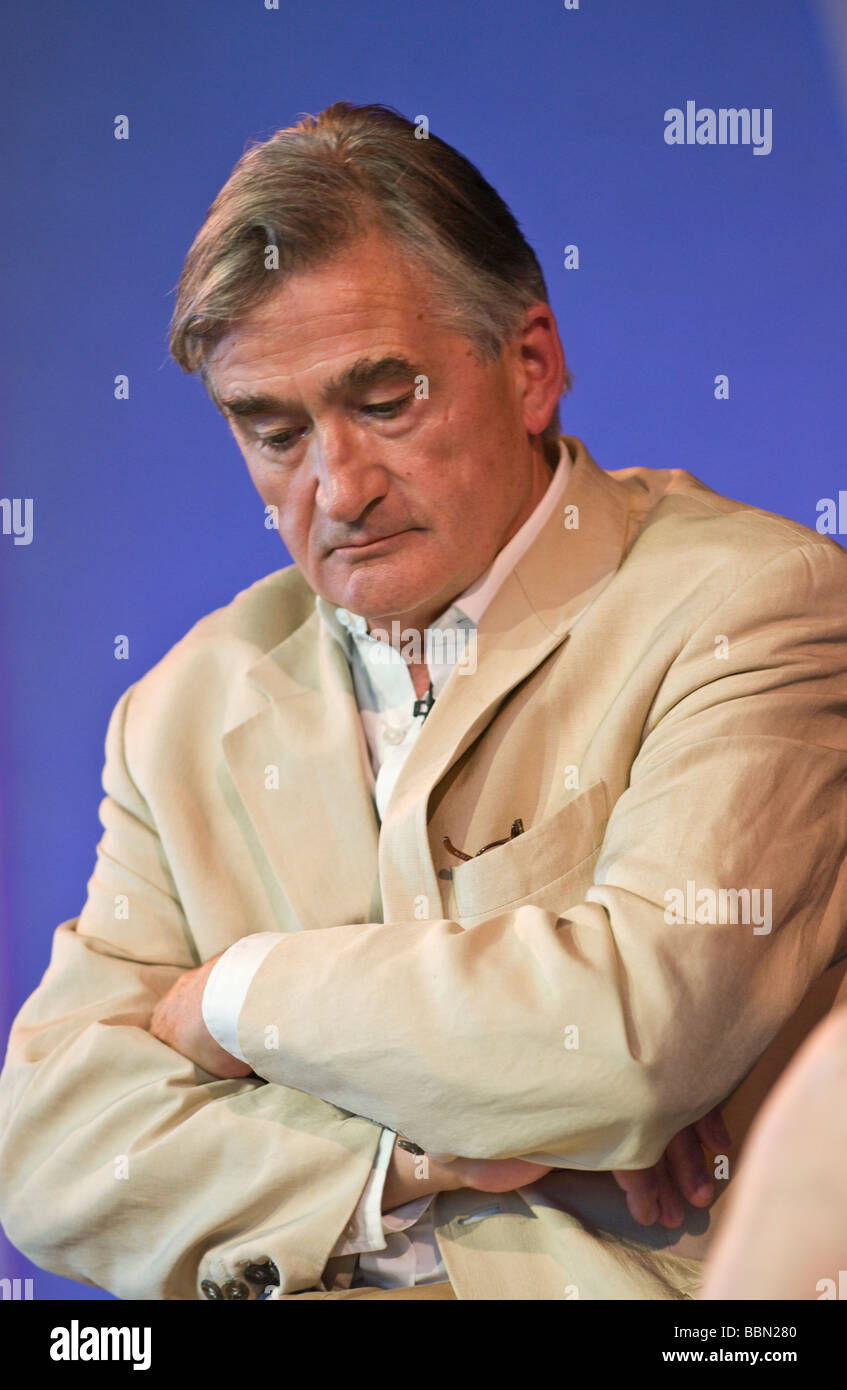 Antony Beevor British historian and novelist pictured at Hay Festival ...
