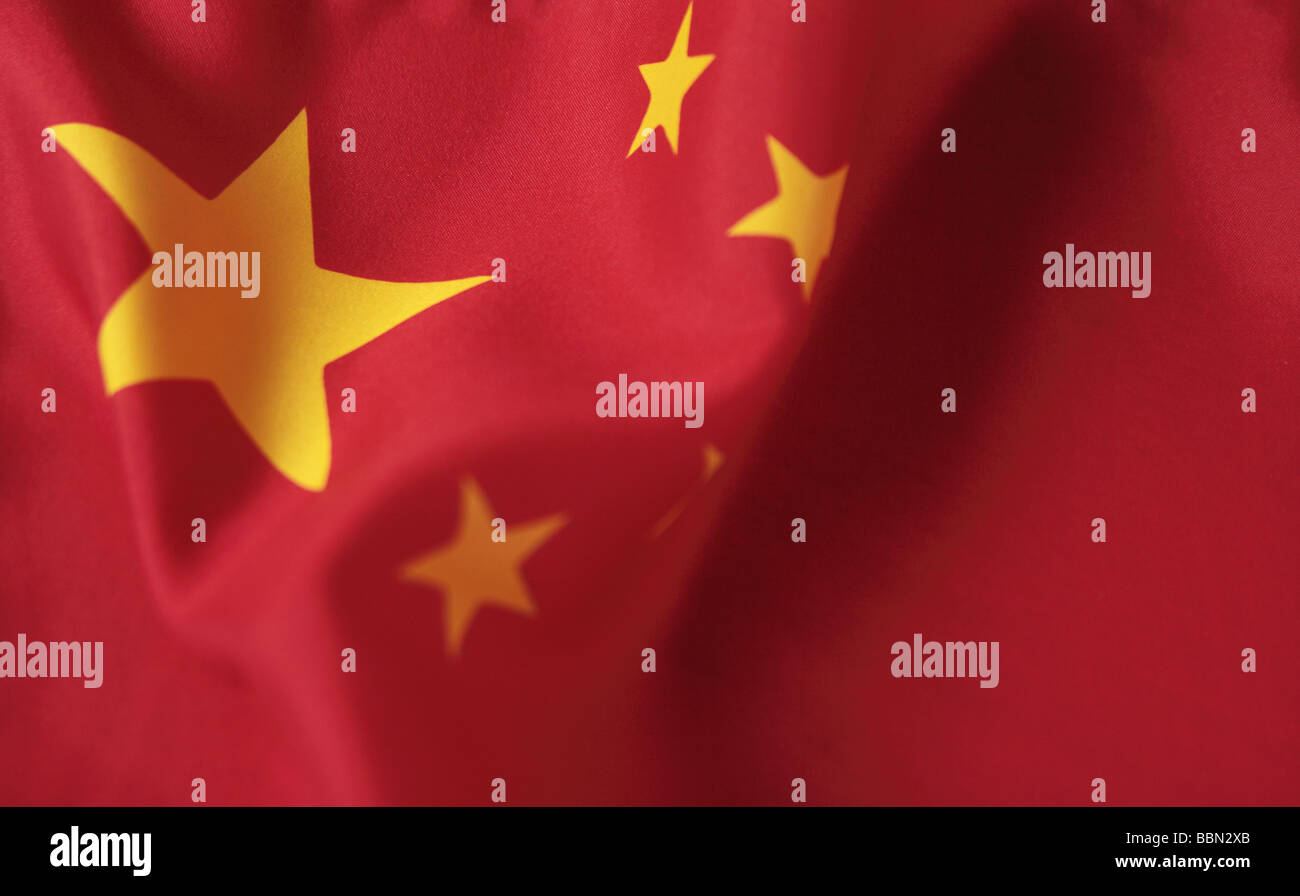 China flag yellow stars hi-res stock photography and images - Alamy