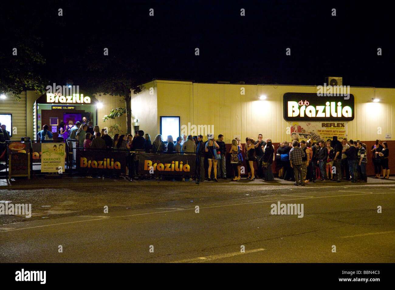 Queue men night club hi-res stock photography and images - Alamy