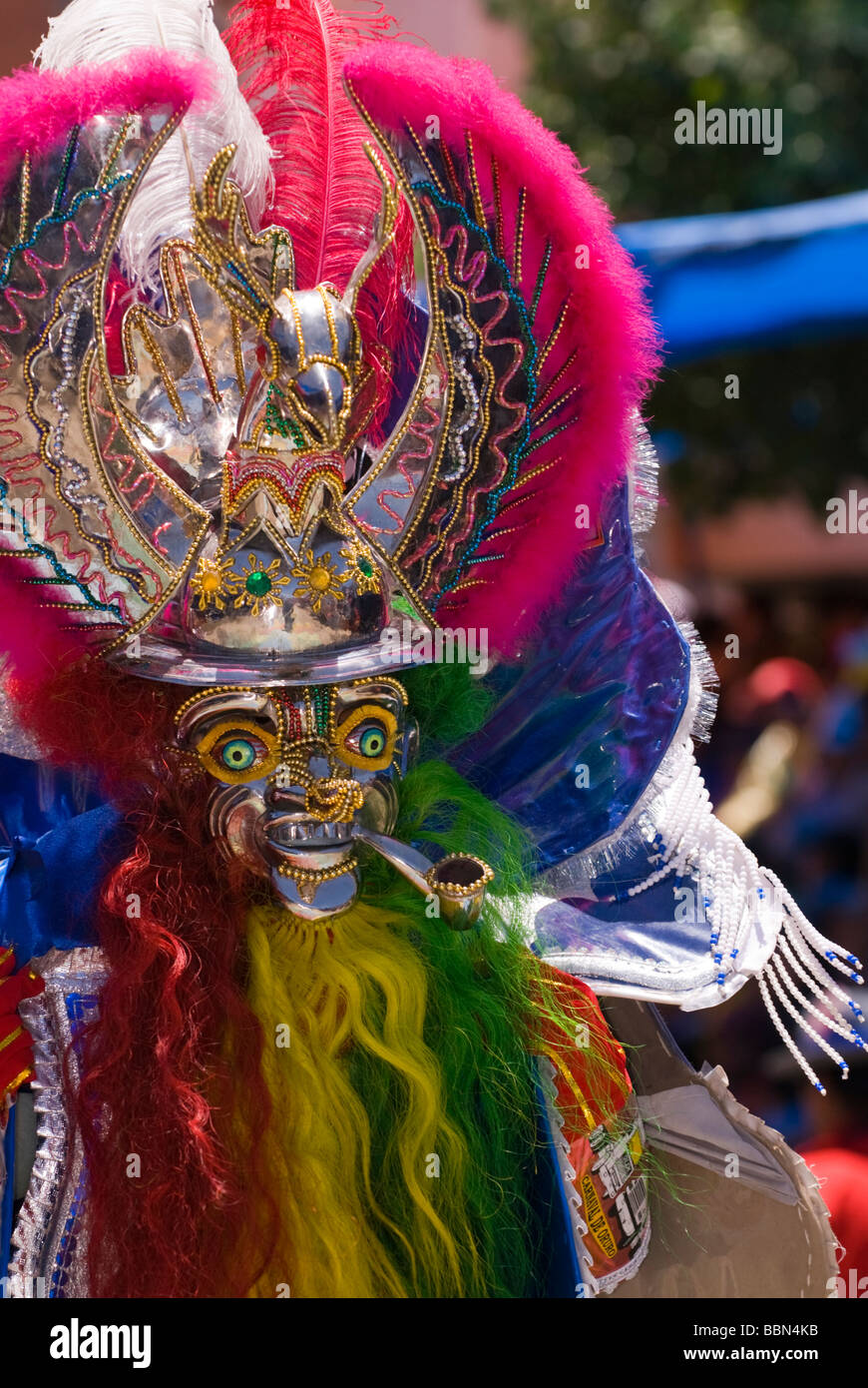 A Moreno Dancer in Oruro Carnival, Bolivia Stock Photo - Alamy