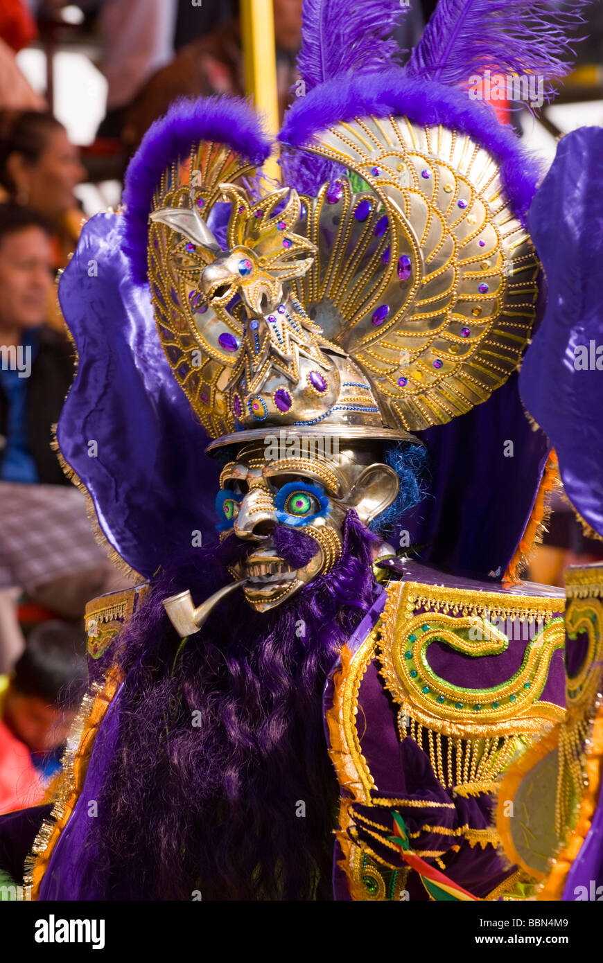 A Moreno Dancer in Oruro Carnival, Bolivia Stock Photo - Alamy