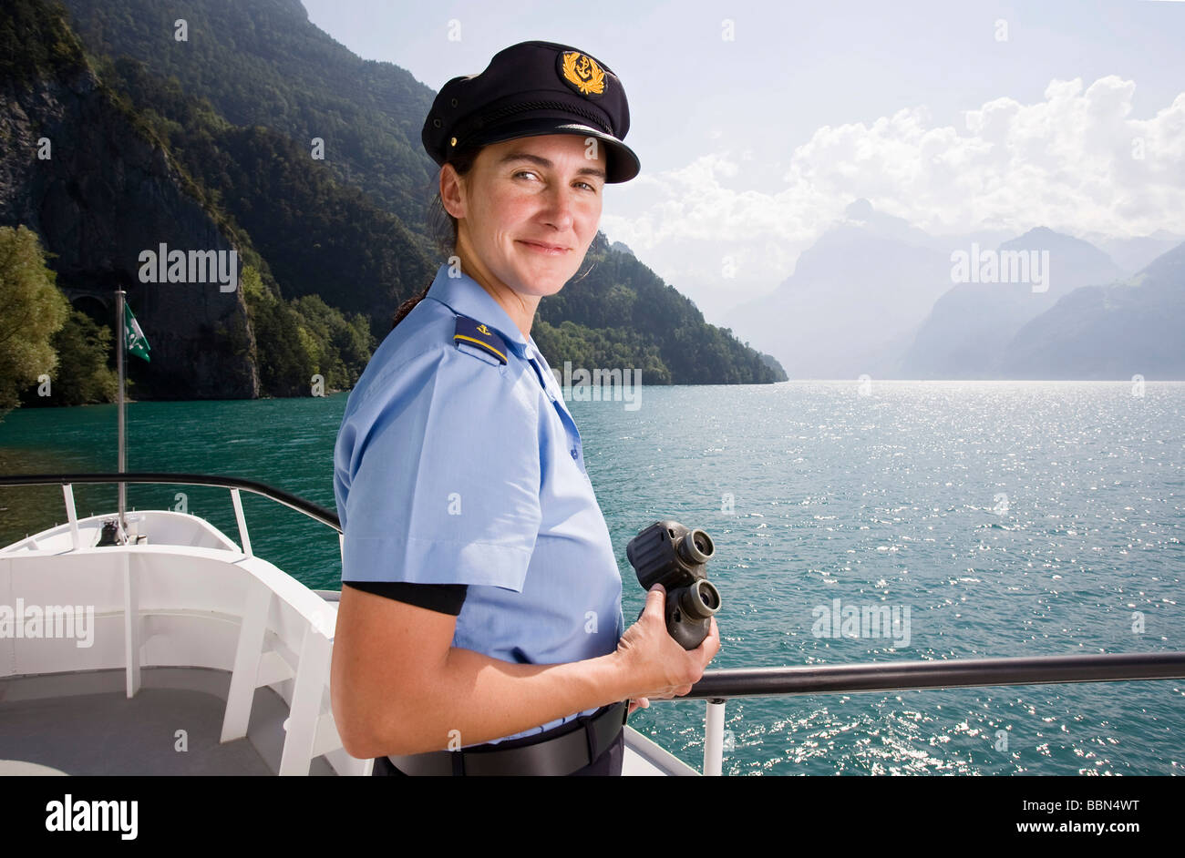 Female captain of ship hi-res stock photography and images - Alamy