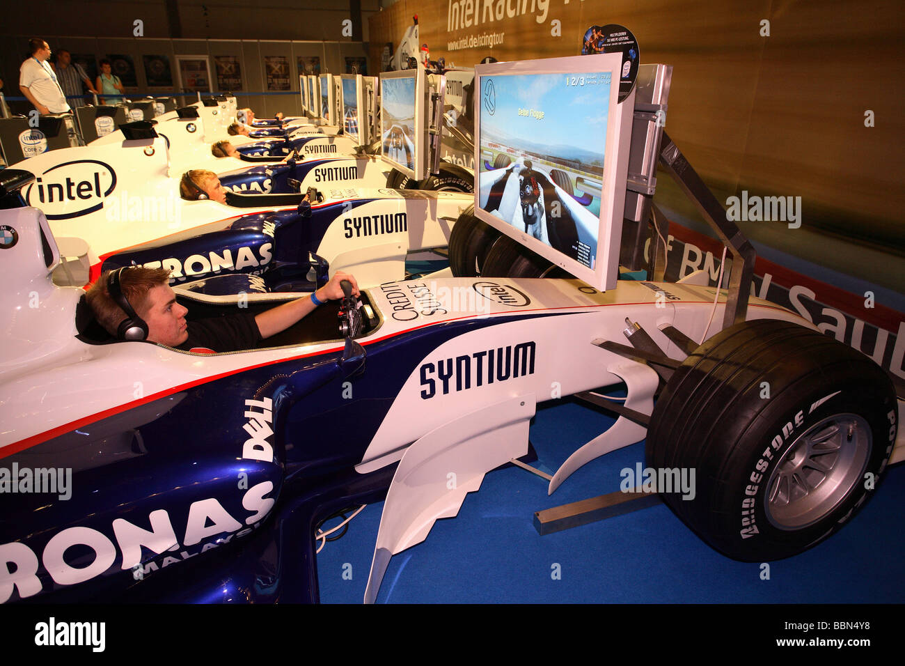 Games Convention 2007, Leipzig, Germany Stock Photo - Alamy