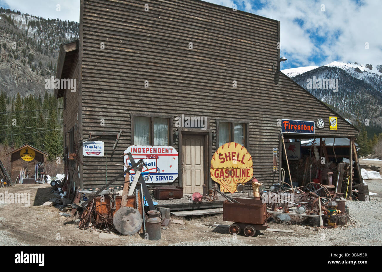Saint elmo ghost town hi-res stock photography and images - Alamy