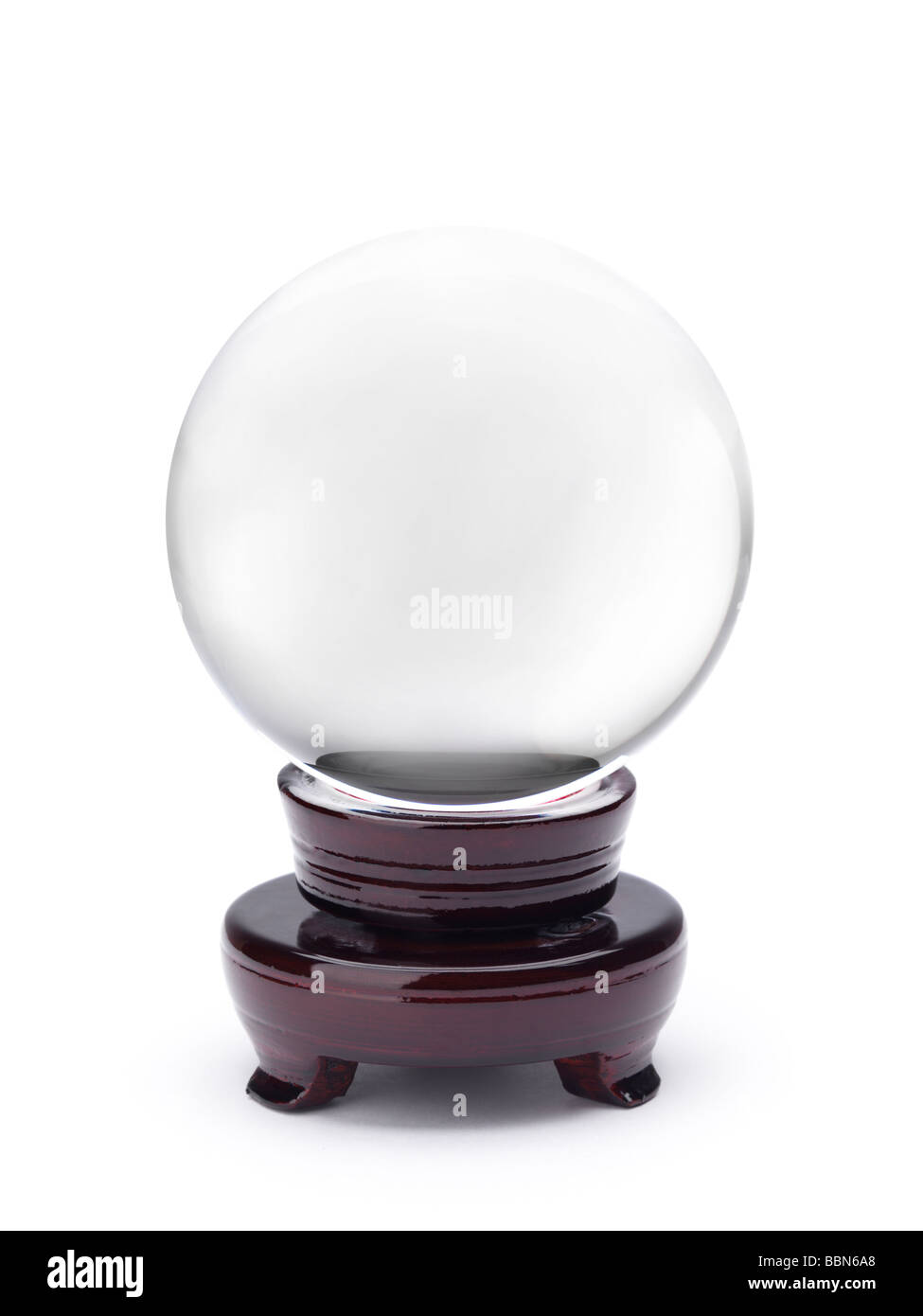 Scrying Crystal ball Stock Photo - Alamy