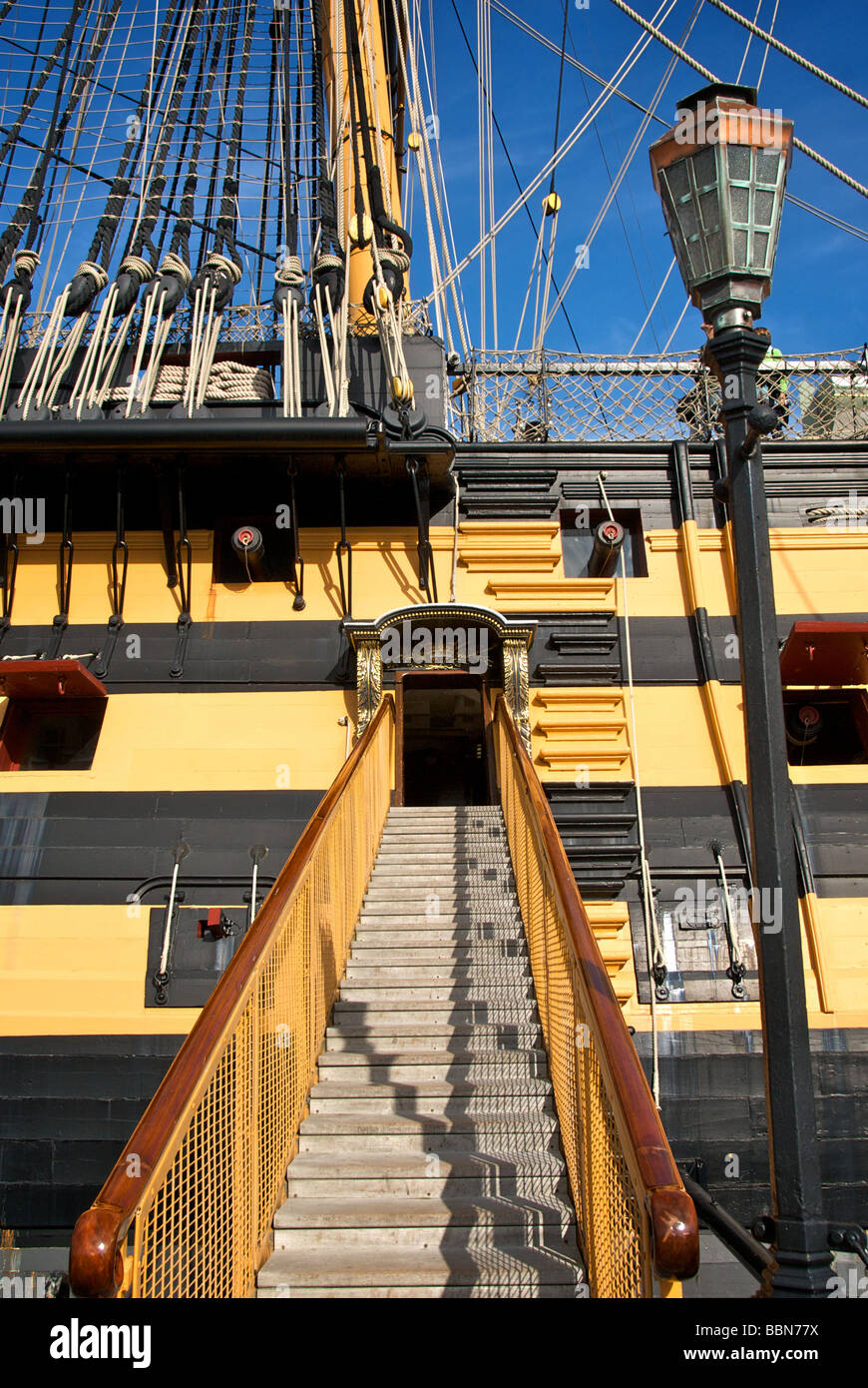 HMS Victory Portsmouth Harbour Naval Docks Stock Photo - Alamy