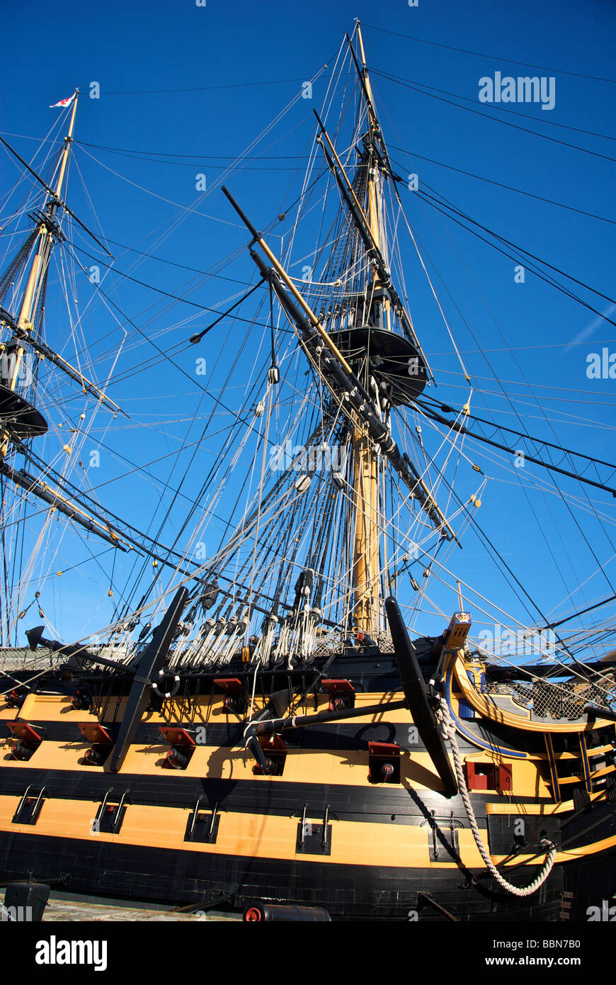 HMS Victory Portsmouth Harbour Naval Docks Stock Photo - Alamy