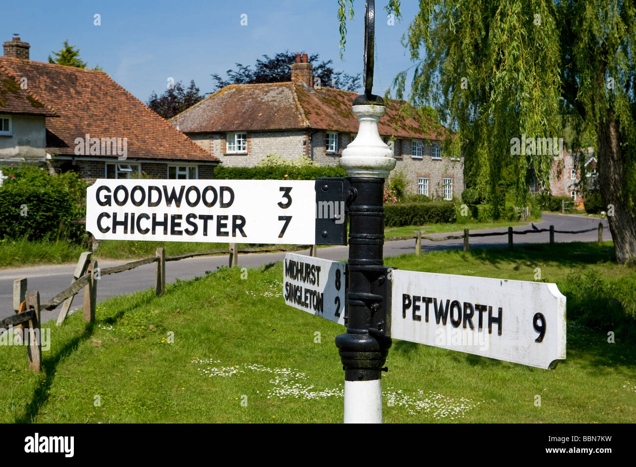 English village signs hi-res stock photography and images - Alamy