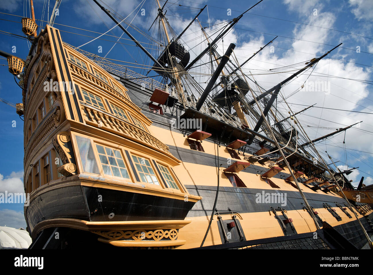HMS Victory Portsmouth Harbour Naval Docks Stock Photo - Alamy
