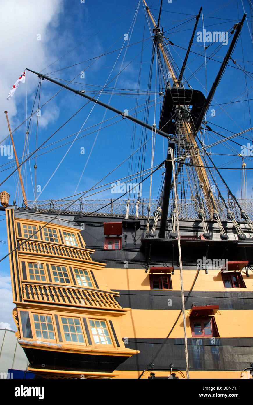 HMS Victory Portsmouth Harbour Naval Docks Stock Photo - Alamy