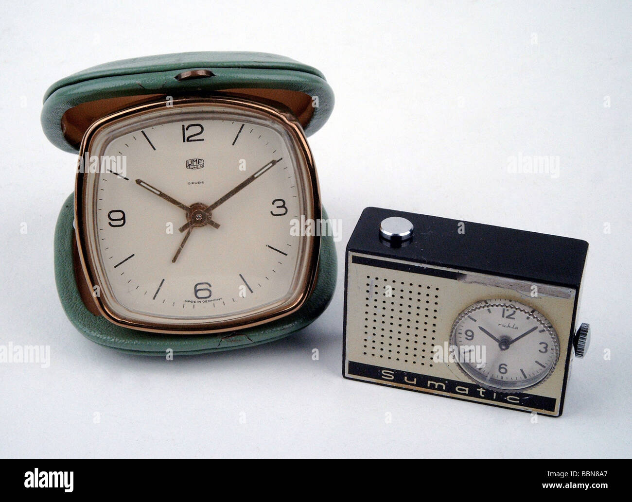 clocks, mechanic travel and etui clock Kal. 66 and Sumatic Kal. 24 ...