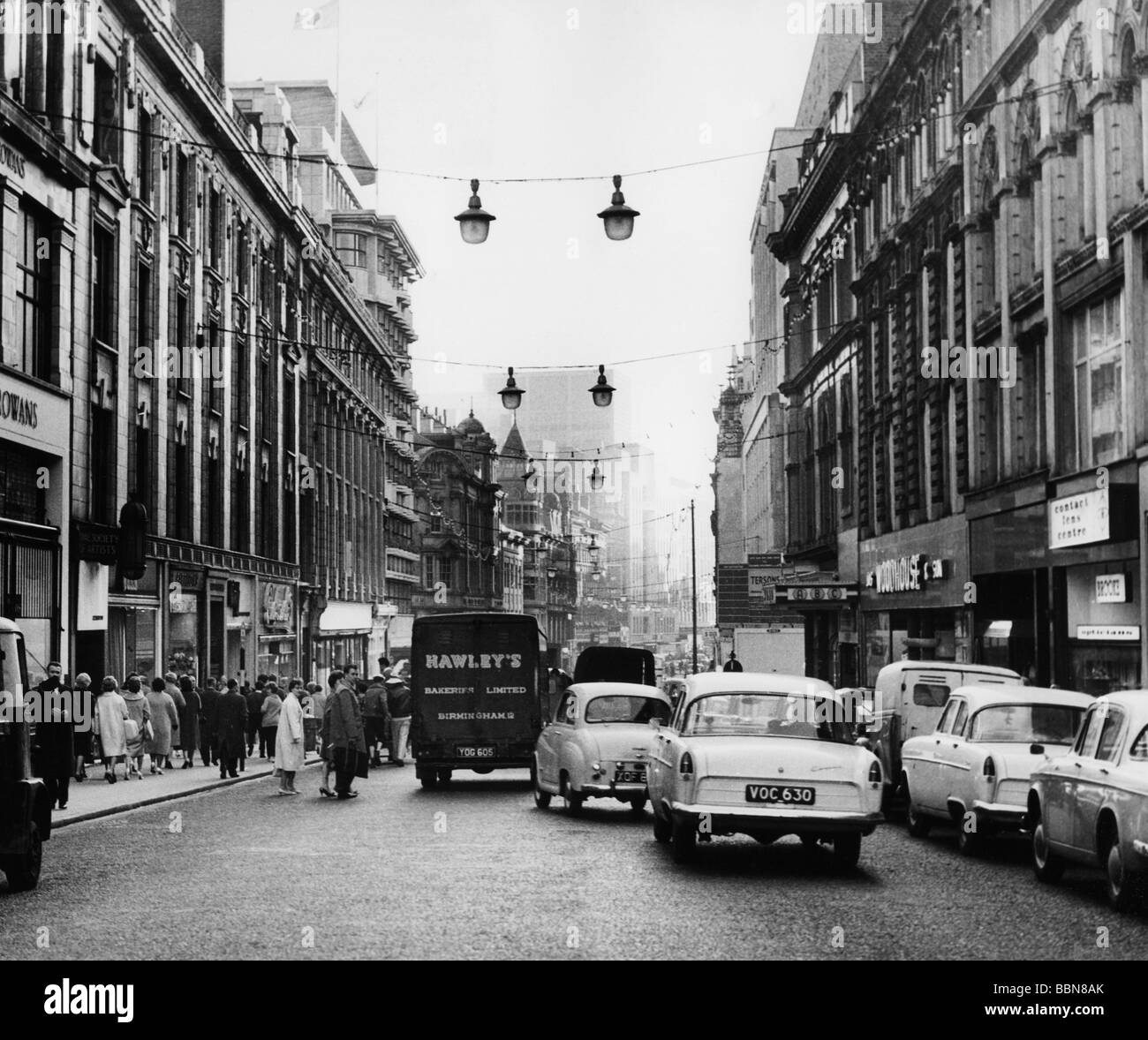 geography / travel, Great Britain, England, Birmingham, street scenes ...