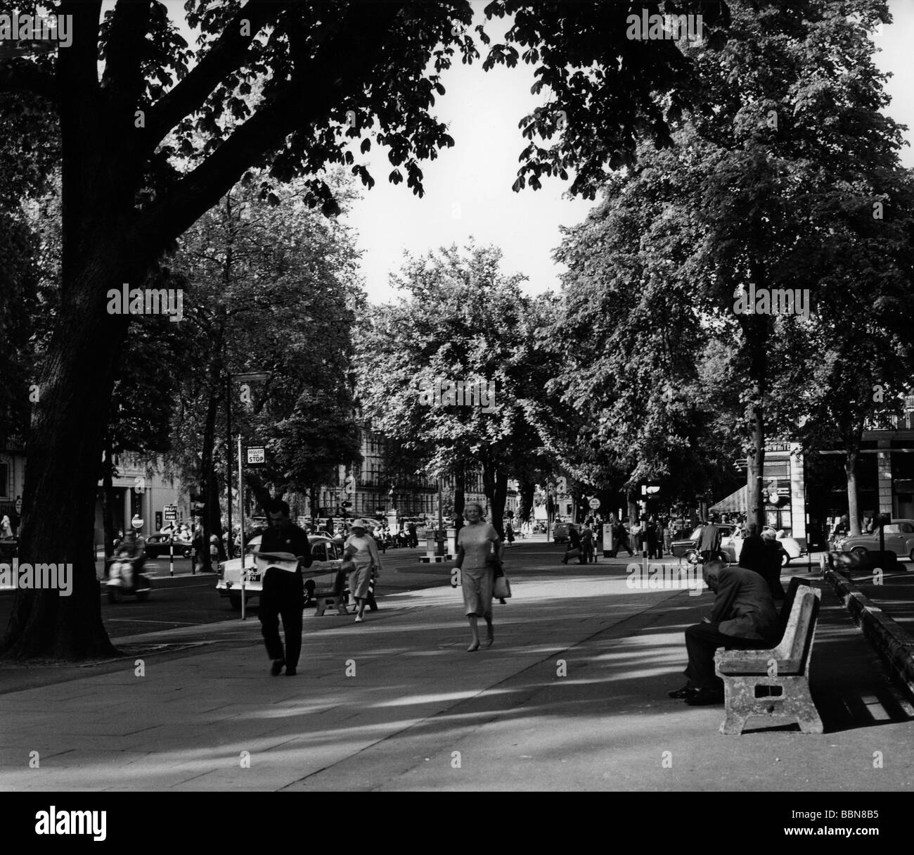 geography / travel, Great Britain, cities, Cheltenham, street scenes ...