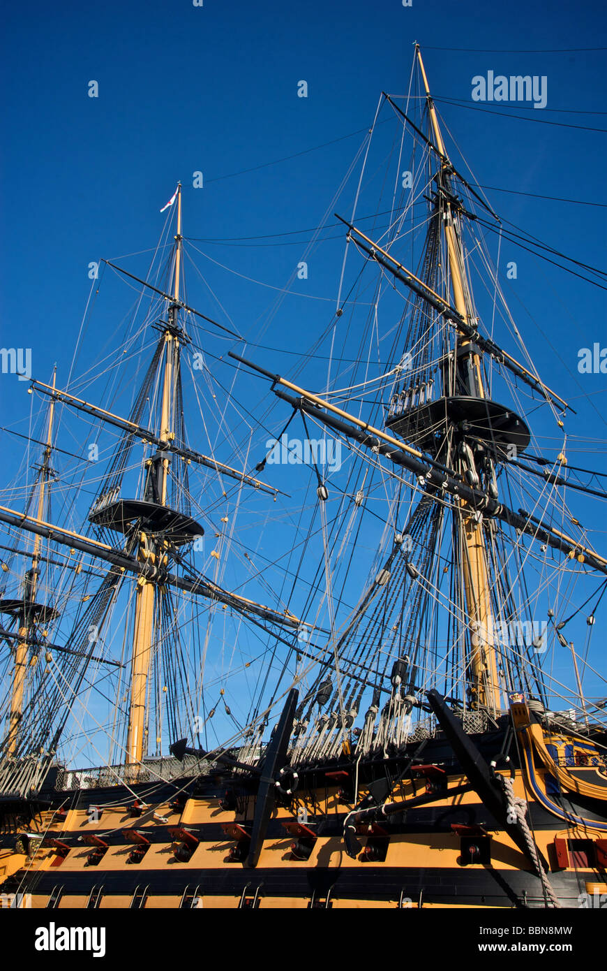 HMS Victory Portsmouth Harbour Naval Docks Stock Photo - Alamy