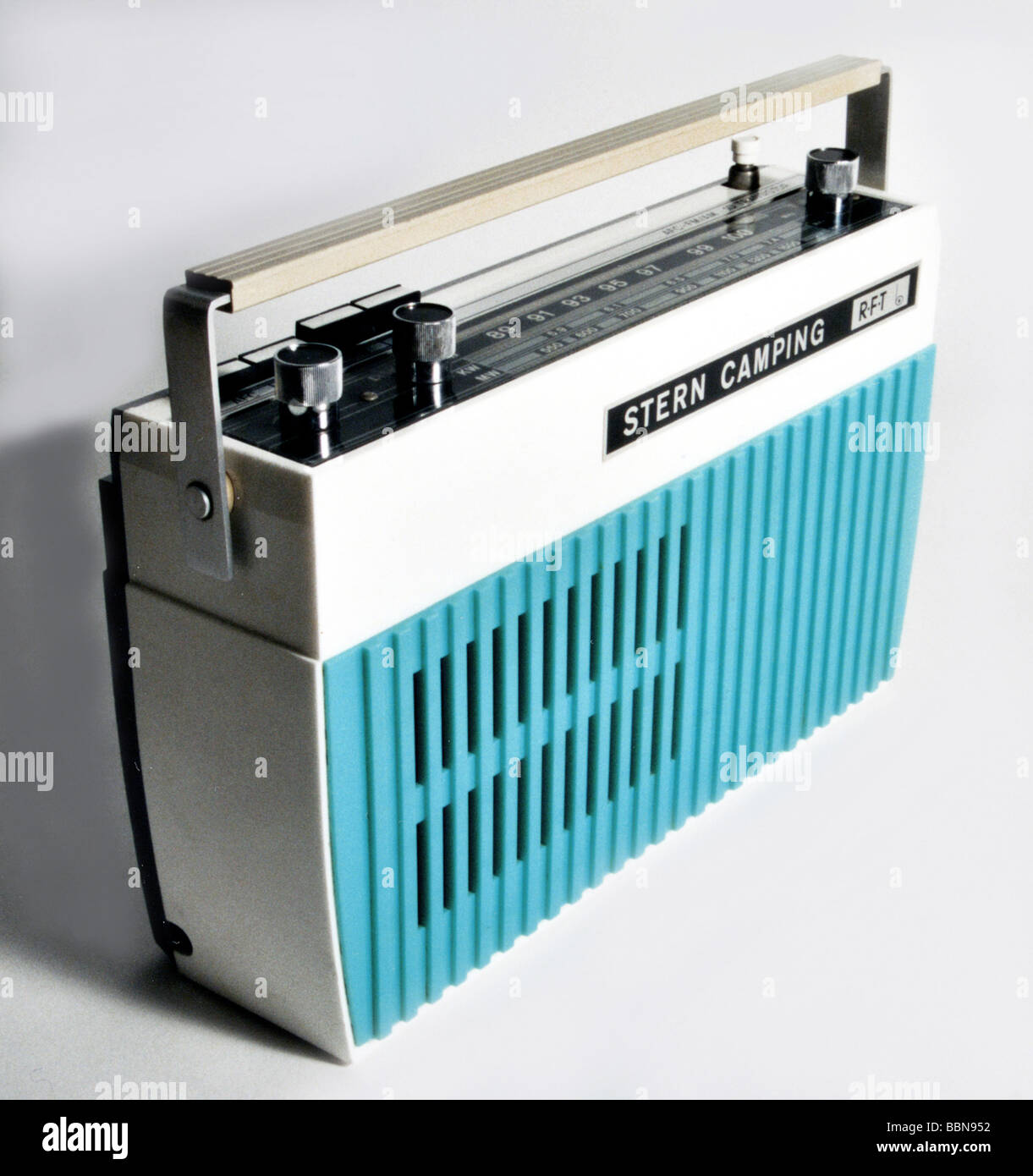 broadcast, radio, radio sets, portable radio Stern Camping R 130, made ...