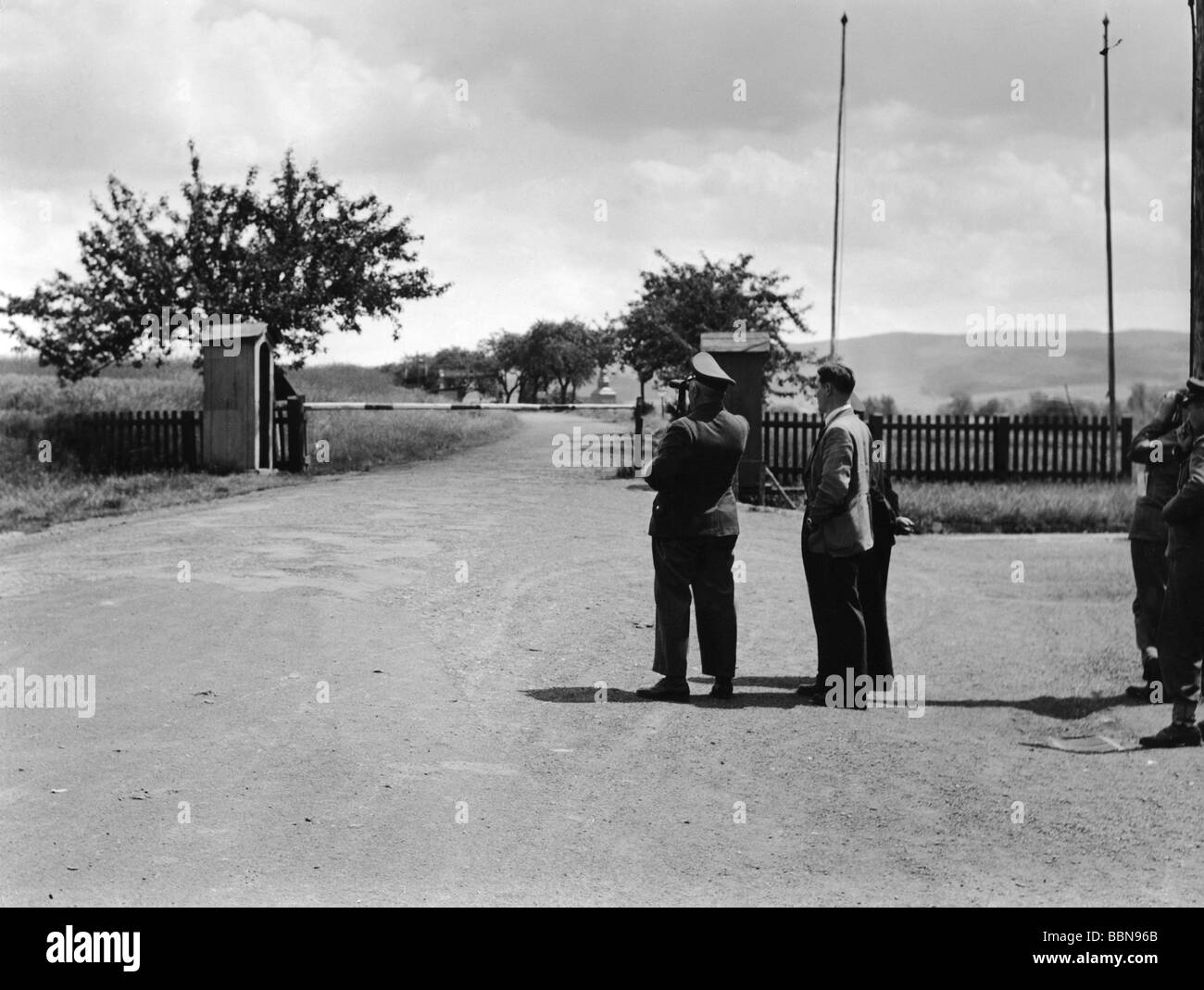geography / travel, Germany, Inner German Border, closed border ...