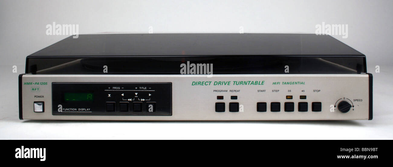technics, record player, full automatic player with tangential sound ...