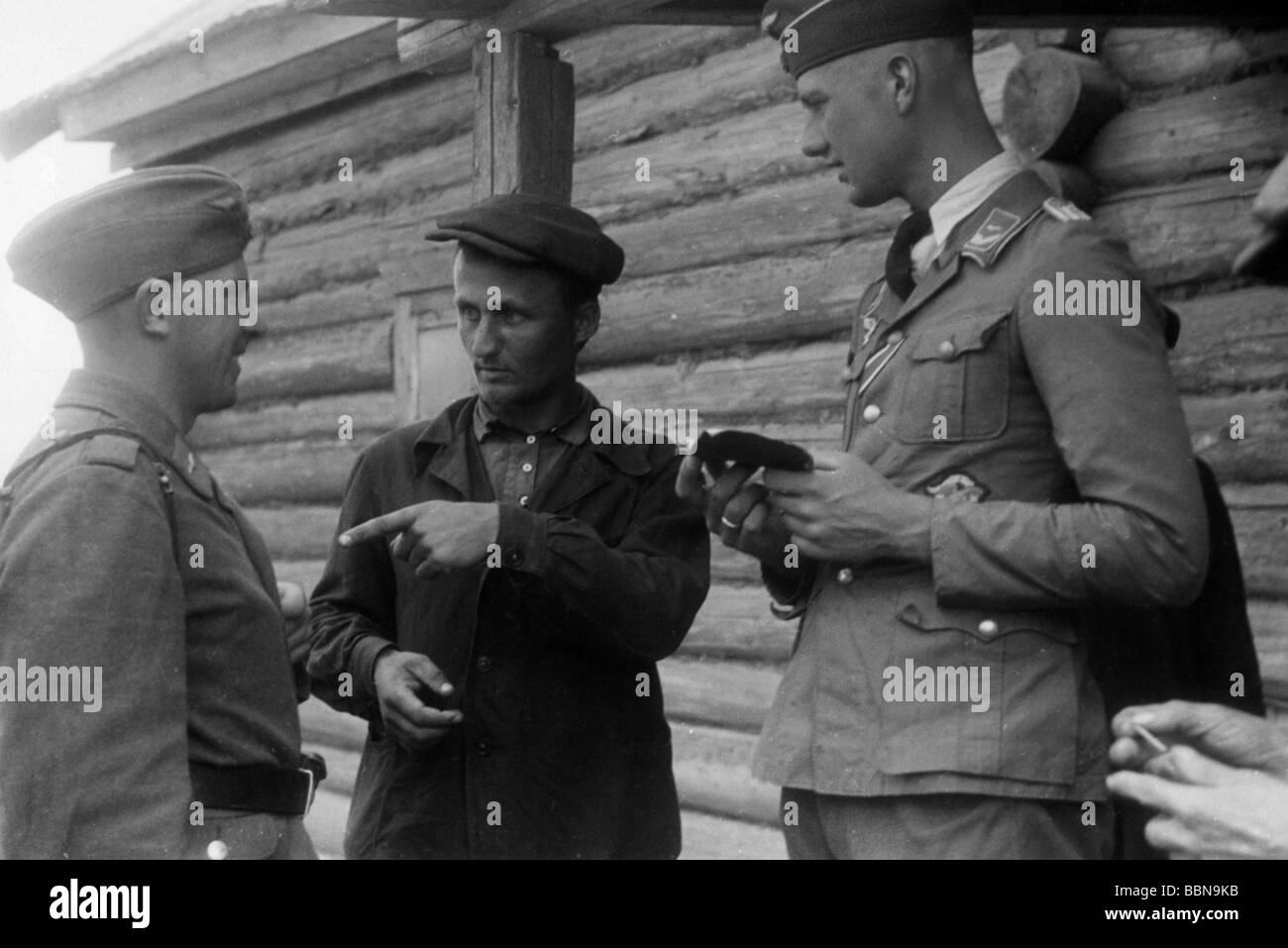 events, Second World War / WWII, Russia 1941, partisan warfare ...