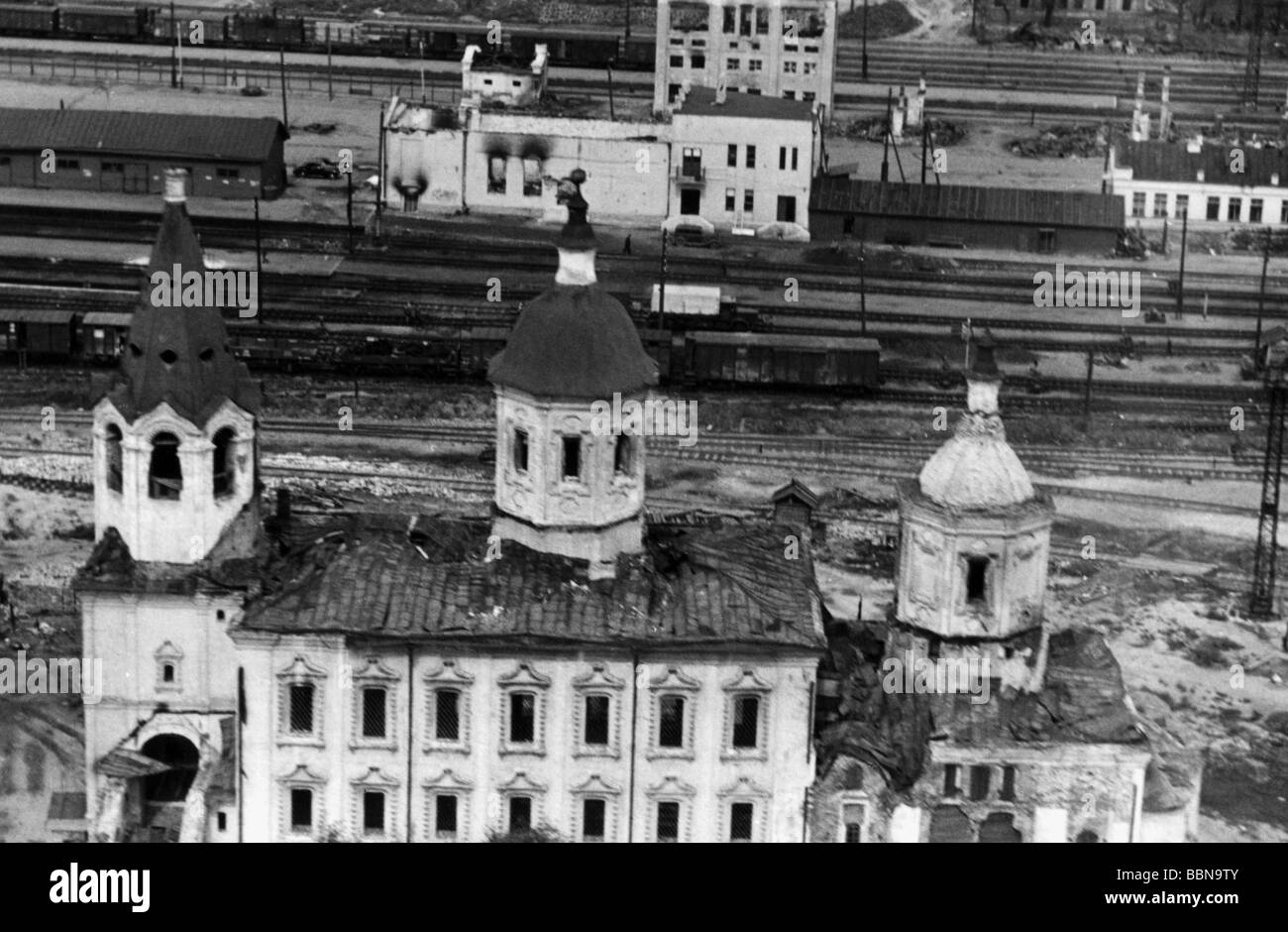 Cityscape second world war hi-res stock photography and images - Alamy