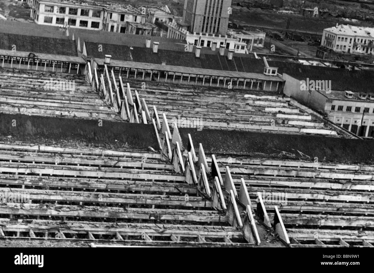 events, Second World War / WWII, Russia, cities / villages / landscapes ...