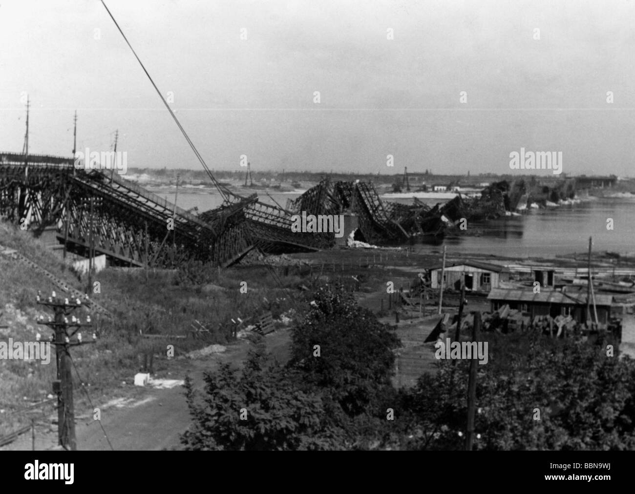 events, Second World War / WWII, Russia, cities / villages / landscapes ...