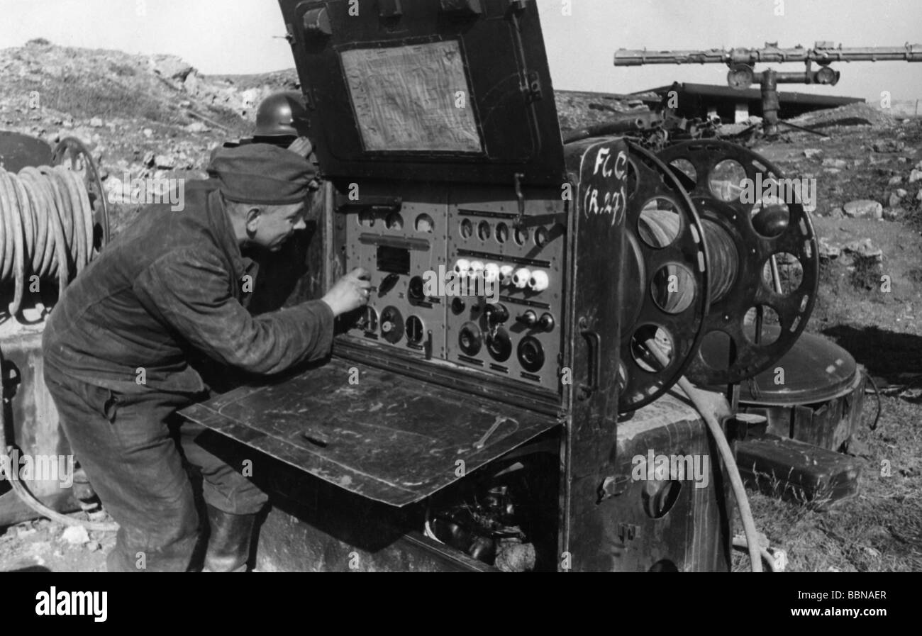 Repair shop of a luftwaffe anti aircraft unit at sevastopol Black and ...