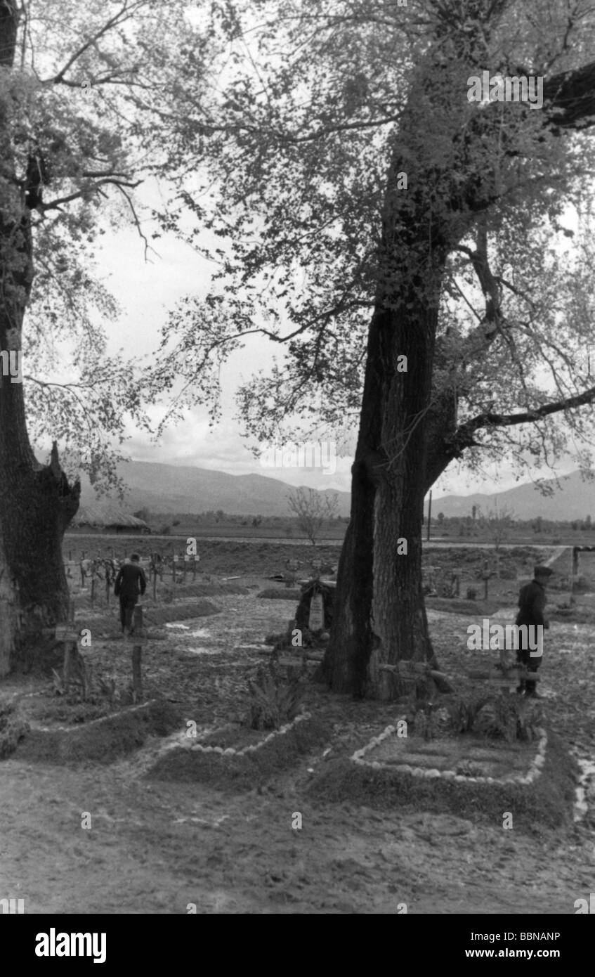 events, Second World War / WWII, Greece, Balkans Campaign 1941, German ...