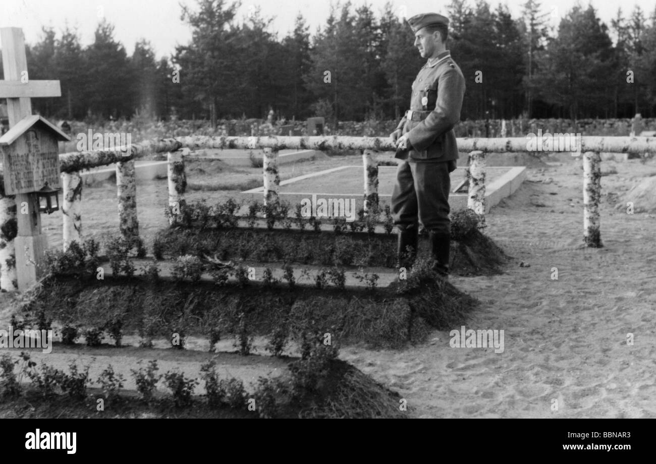 German wwii military cemetery hi-res stock photography and images - Alamy