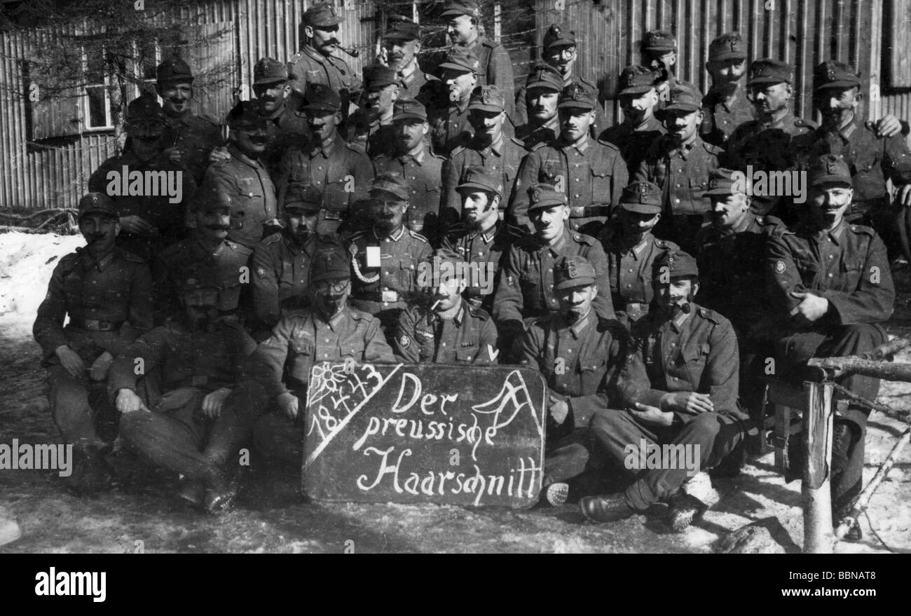 The prussian haircut hi-res stock photography and images - Alamy