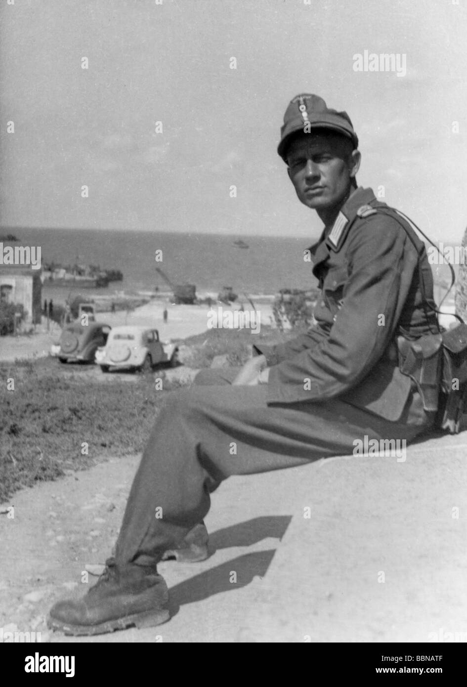 events, Second World War / WWII, German Wehrmacht, lieutenant of the ...