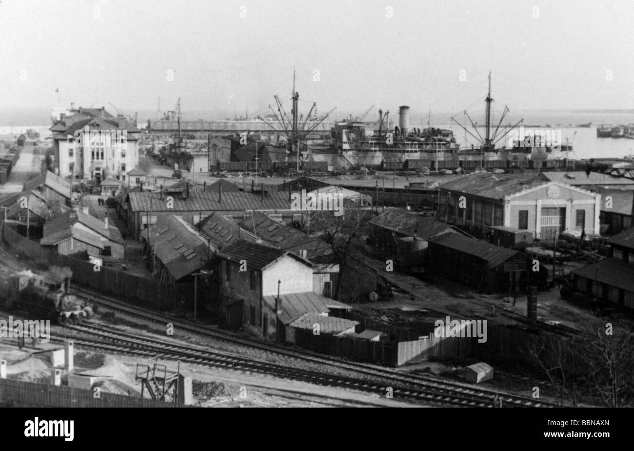 events, Second World War / WWII, Russia, cities / villages / landscapes ...