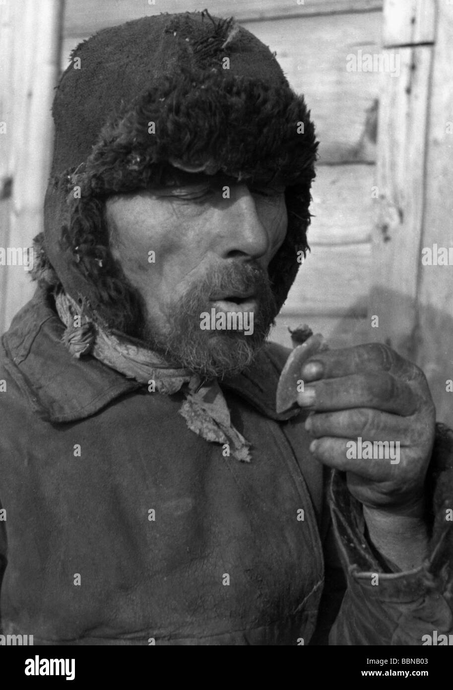 geography / travel, Russia, people, portrait of a Russian farmer with ...