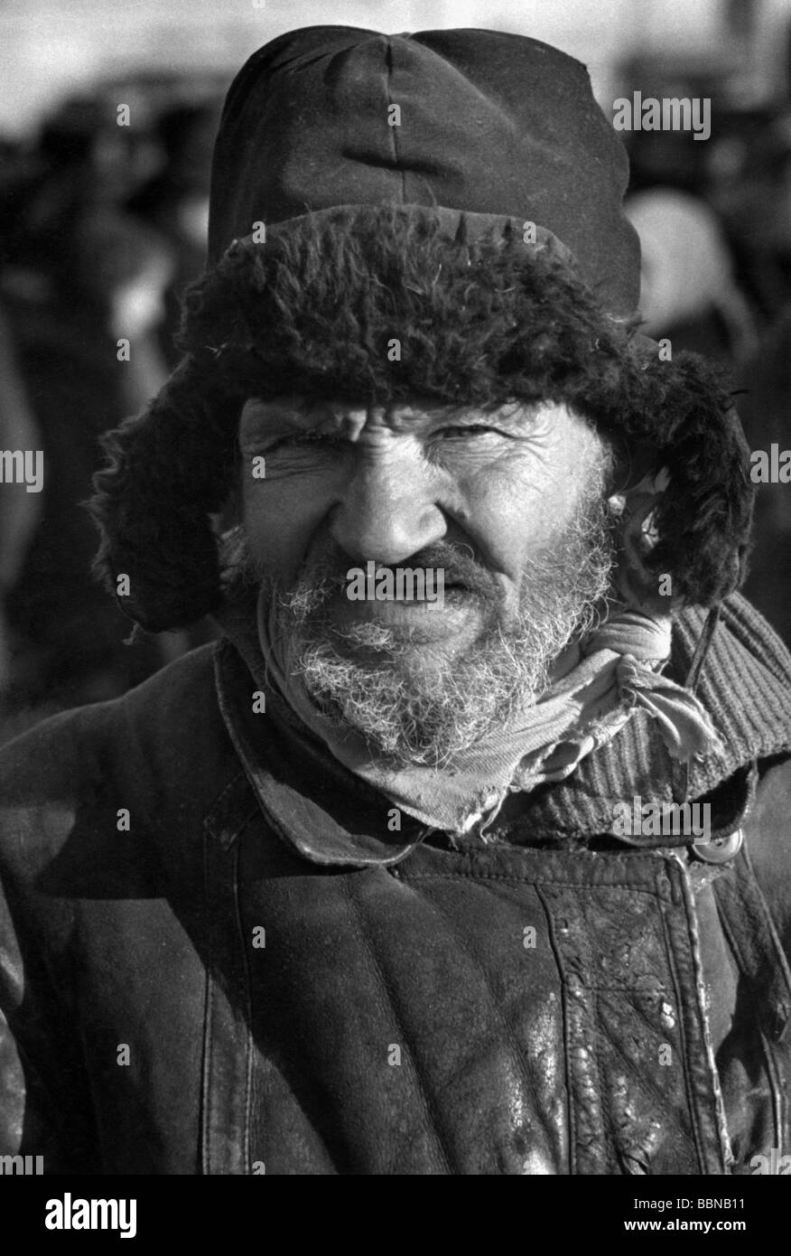 geography / travel, Russia, people, Russian farmer, autumn 1941 Stock ...