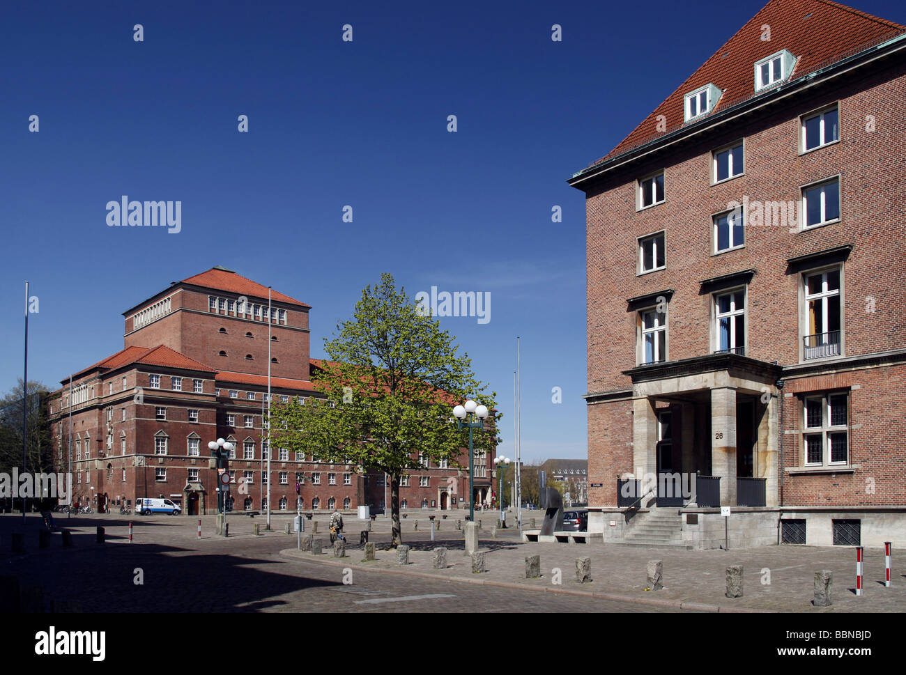 Opernhaus opera house, Kiel, Schleswig-Holstein, Germany, Europe Stock ...