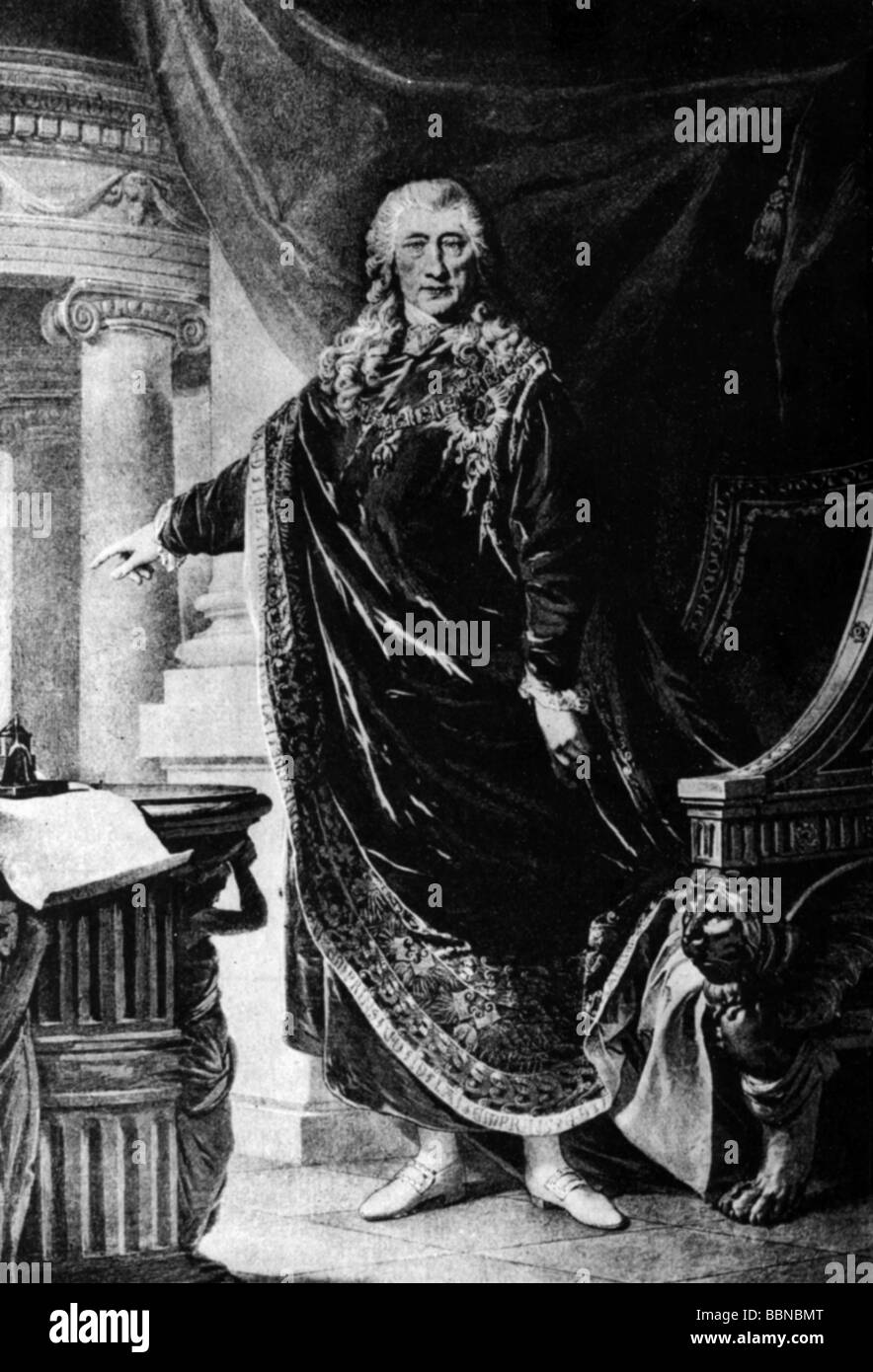 Wenzel anton graf kaunitz hi-res stock photography and images - Alamy