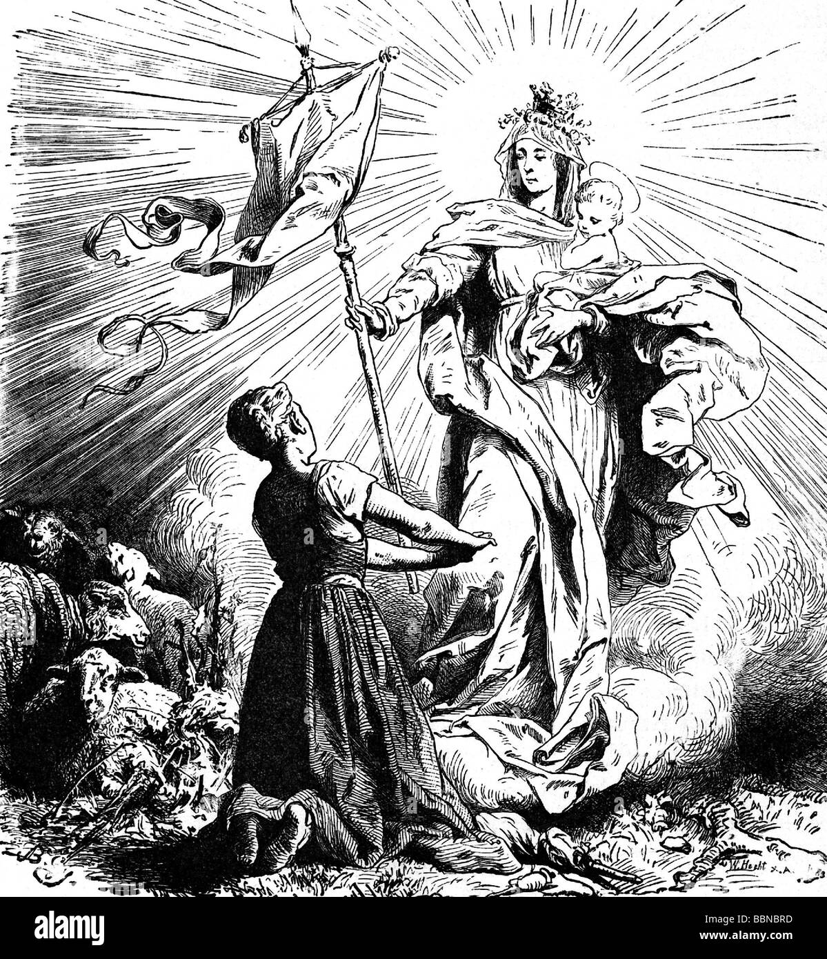 La vision du christ hi-res stock photography and images - Alamy