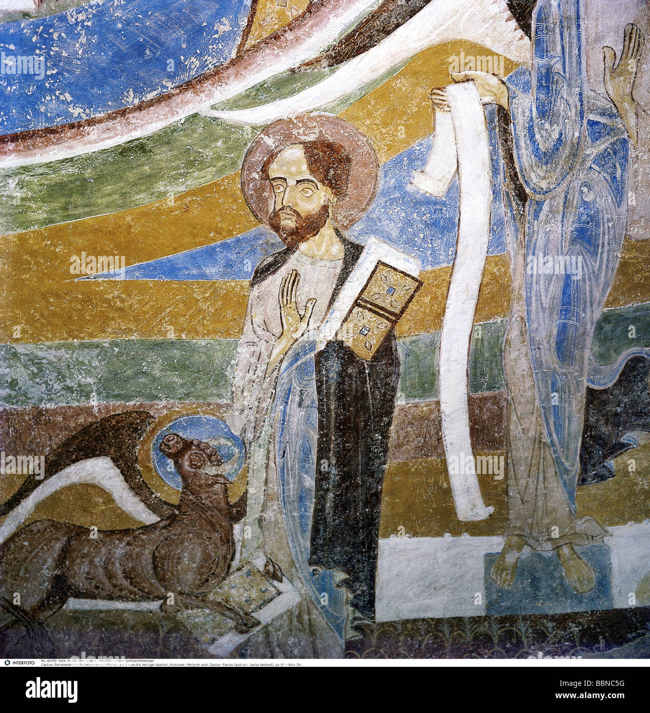 Paul the apostle fresco hi-res stock photography and images - Alamy