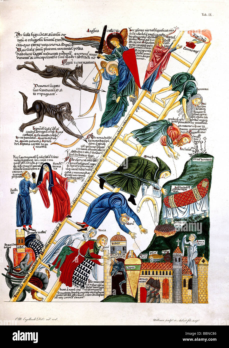 Hortus deliciarum hi-res stock photography and images - Alamy