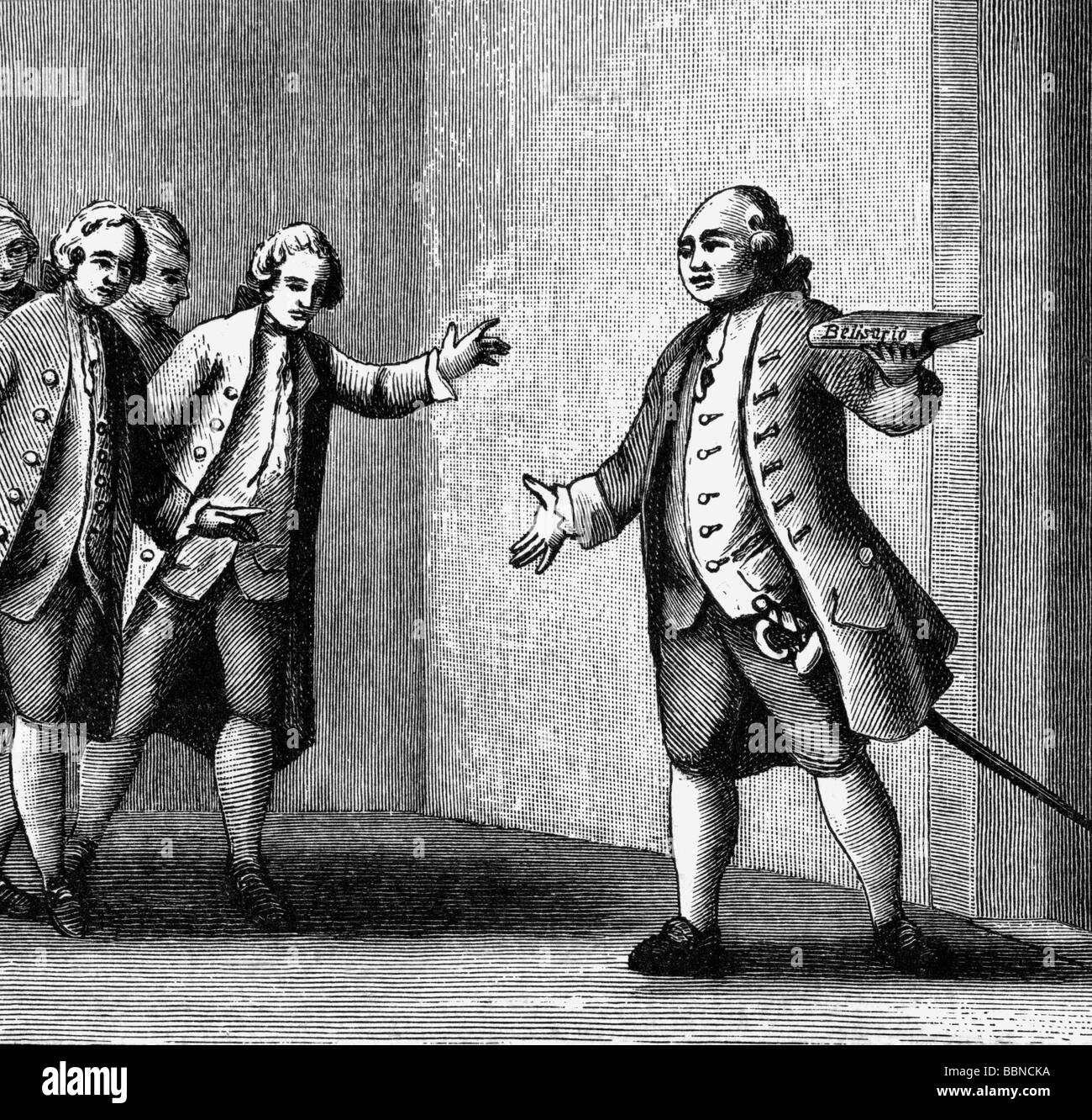 Goldoni carlo Black and White Stock Photos & Images - Alamy