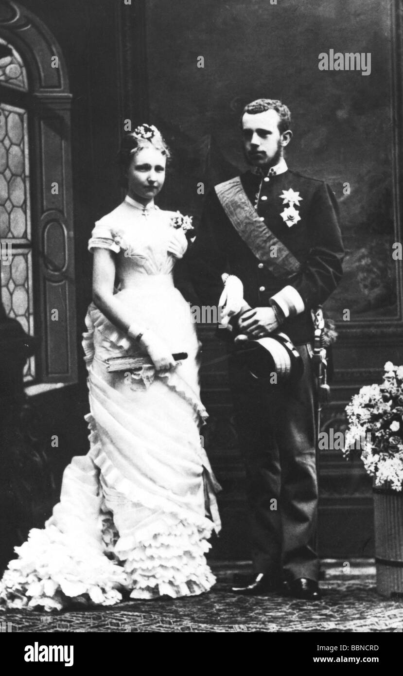 Rudolf, 21.8.1858 - 30.1.1889, Crown Prince of Austria-Hungary, full ...